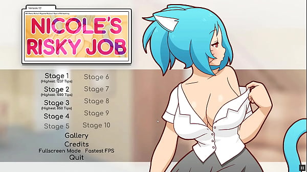 Nicole Risky Job Andhentai Game Pornplay And Epand3 Playing With A Huge Dildo