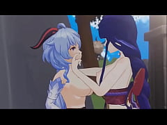 Ganyu And Raiden Shogun Kissing&genshin Impact& - xxx Mobile Porno Videos & Movies - iPornTV.Net